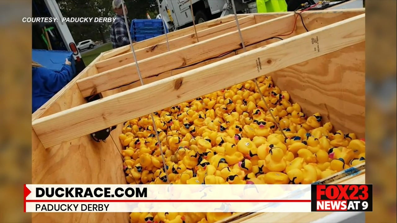 Adopt a rubber ducky for PaDucky Derby fundraiser - KBSI FOX23 News ...