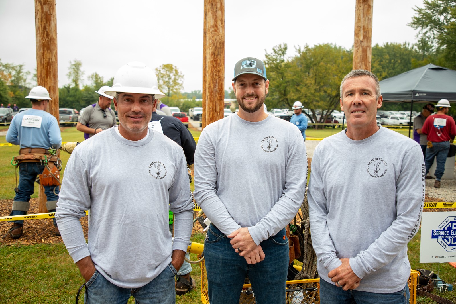 3 Egyptian Electric Co-op lineworkers win at Lineworker's Safety Rodeo ...