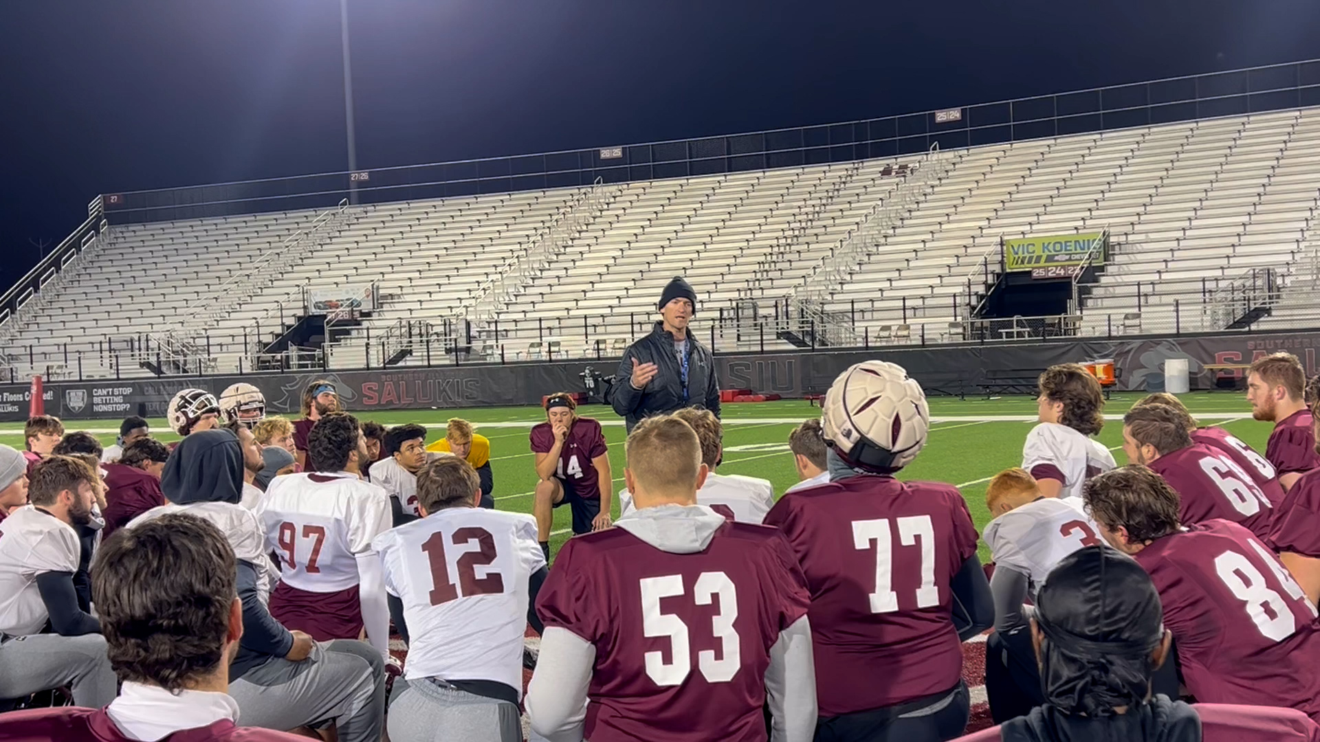 SIU football prepares for second-round playoff matchup at fourth-ranked ...