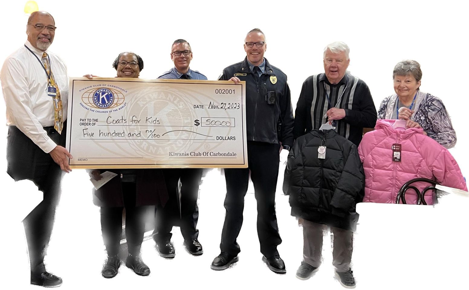 Carbondale Police Department hosts 'Christmas Store' and 'Coats for Kids' initiative for its ...