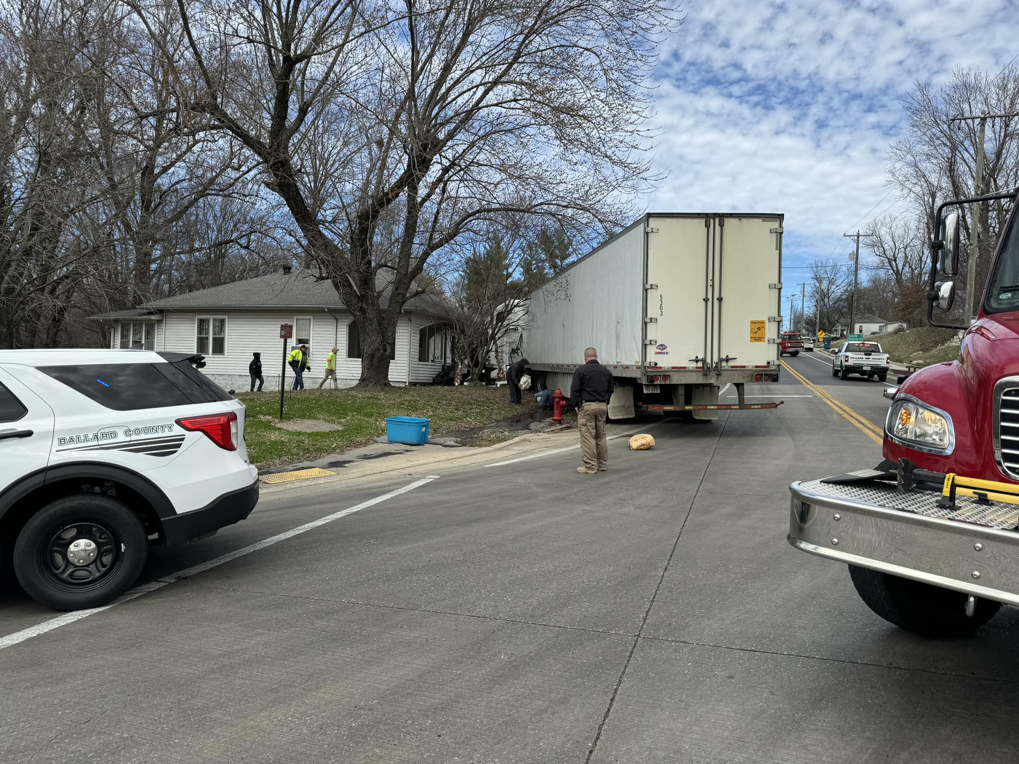 Road open after tractor trailer crash in Wickliffe - KBSI FOX23 News ...