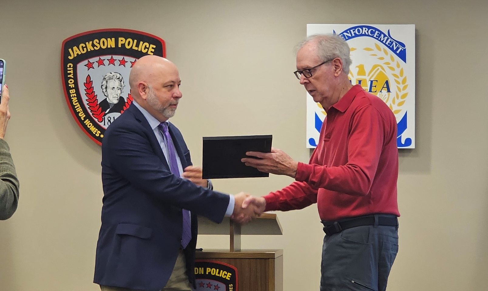 S.A.L.T. honors Cape Police Dept. Chief Blair at monthly meeting - KBSI FOX23 News Cape ...