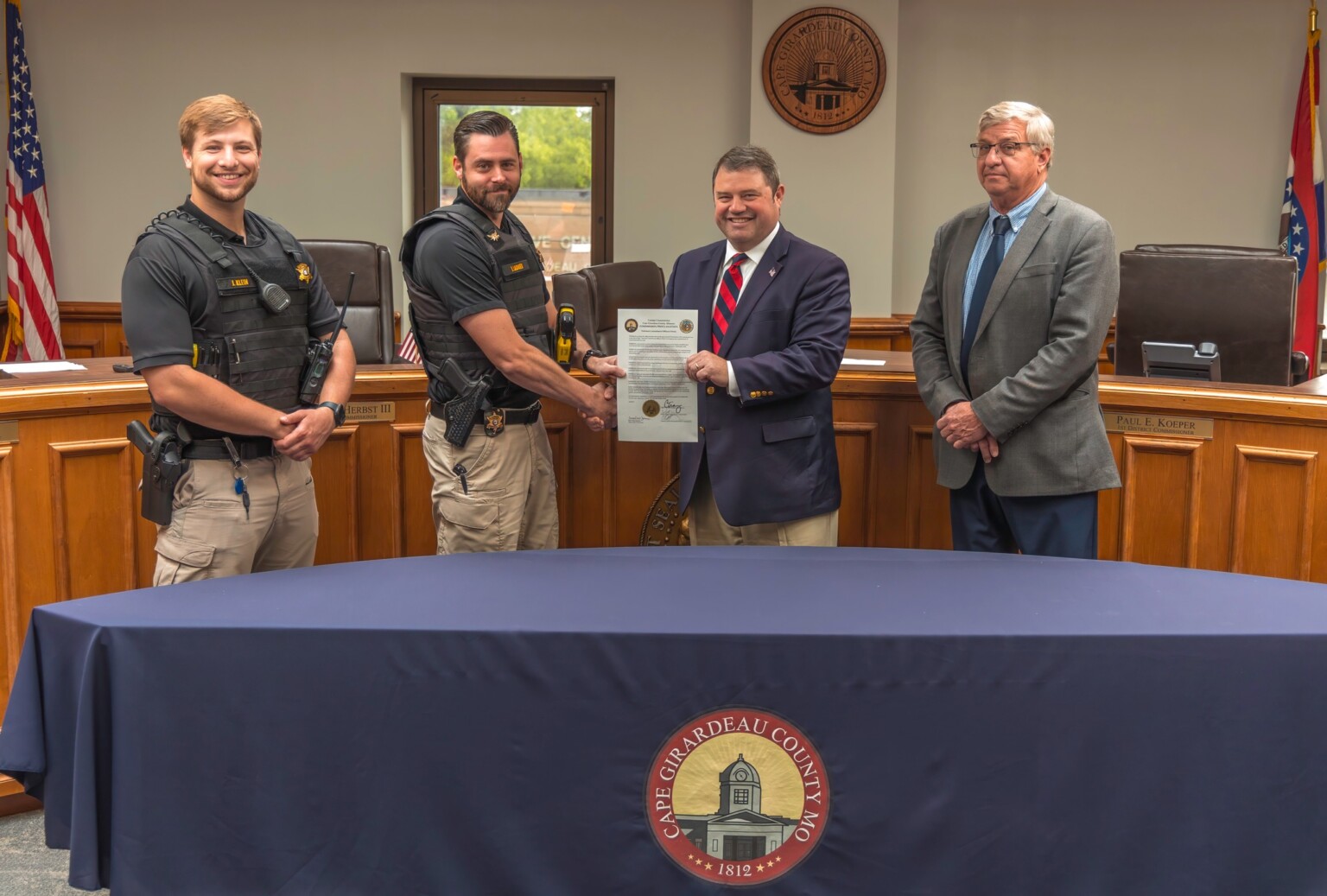 Cape County Commissioners recognize Correctional Officer Week - KBSI FOX23 News Cape Girardeau ...
