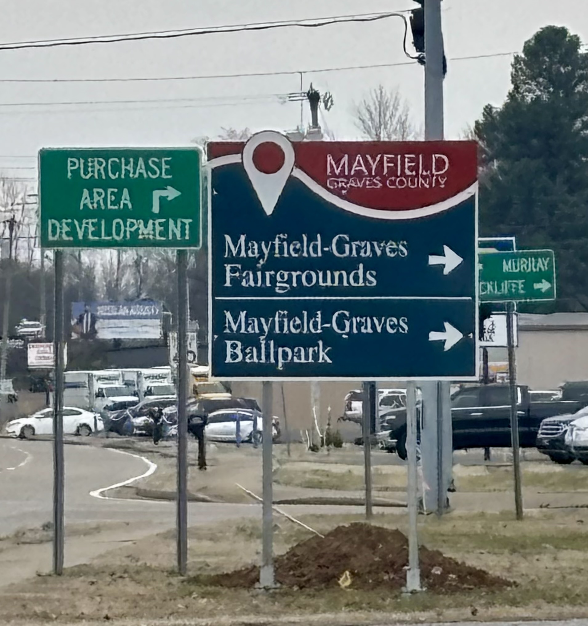 New wayfinding signs guide visitors to Mayfield attractions - KBSI ...