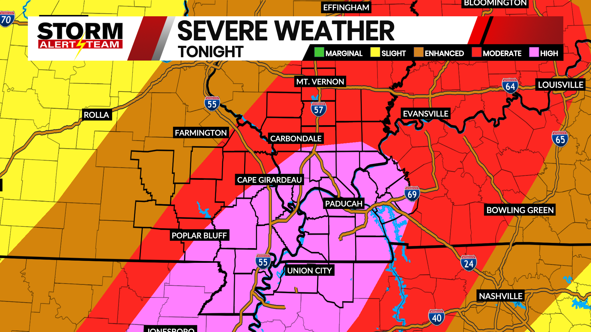 Severe weather likely: April 2, 2025 - KBSI FOX23 News Cape Girardeau ...