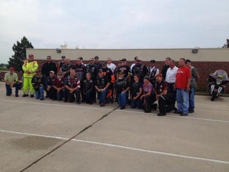 Nebraska Patriot Guard Riders honor fallen soldier