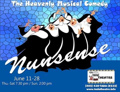 Musical comedy Nunsense on the TADA stage