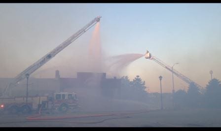 Early morning fire in Hastings