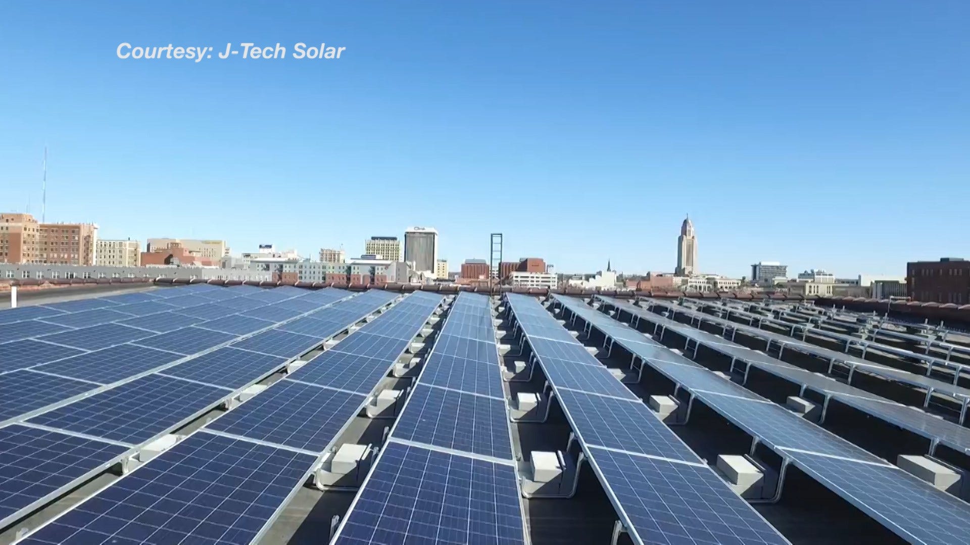 Solar panel project sweeps Haymarket rooftop