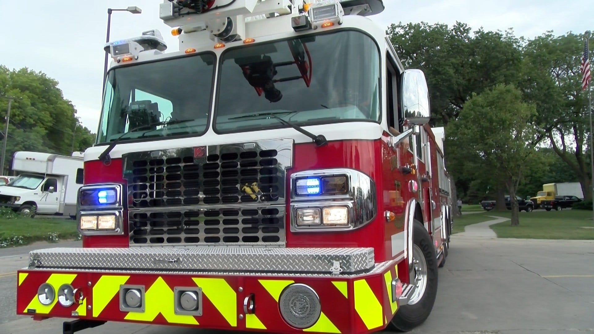 Lincoln Fire and Rescue welcomes brand new fire truck