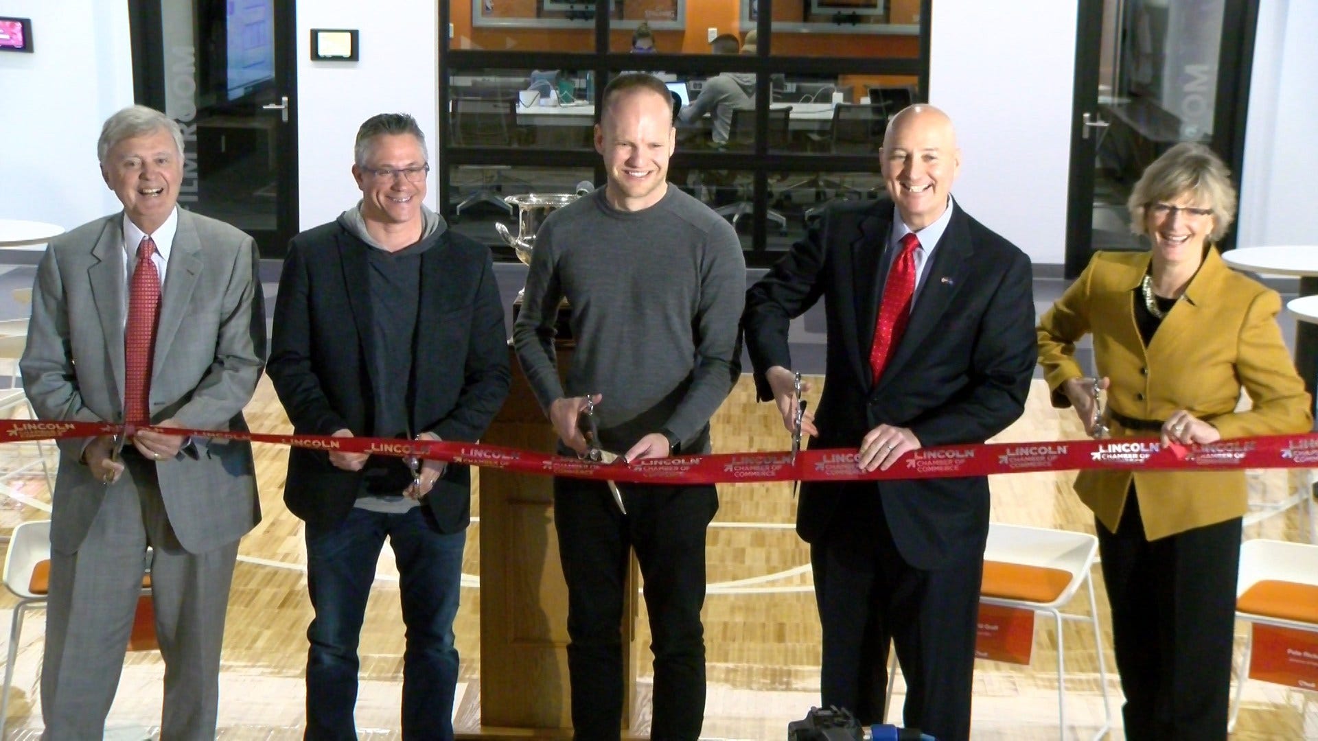 Hudl's new headquarters building officially opens