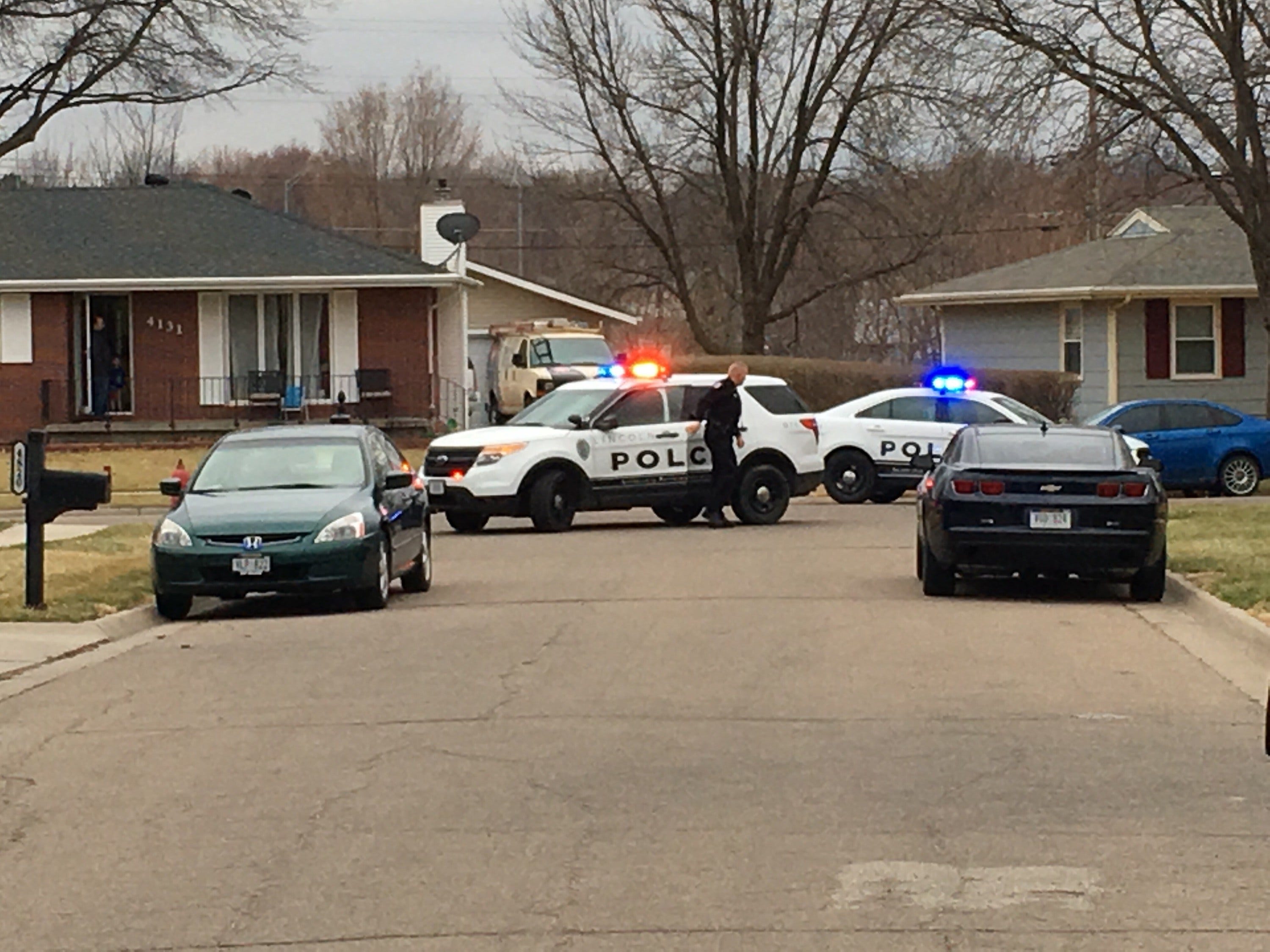 Heavy police presence near 40th and Hwy 2