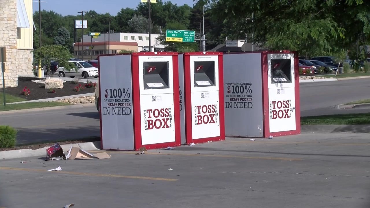 Mission's toss boxes being misused