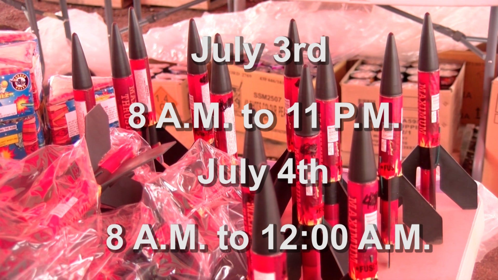 The firework regulations you need to know for the Fourth of July