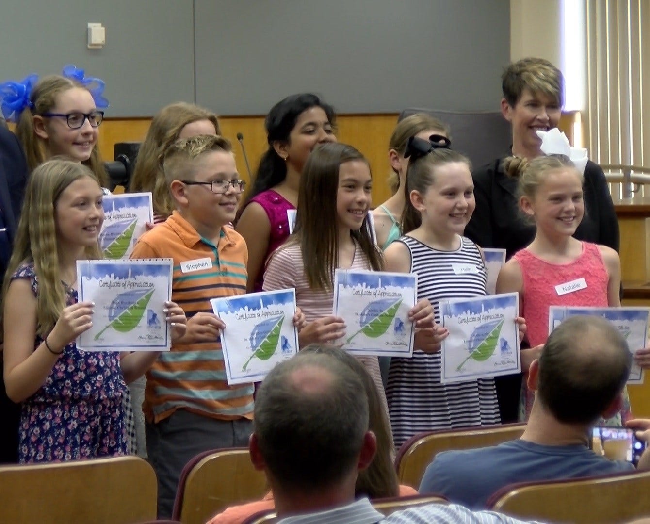 Lincoln students recognized for water conservation posters