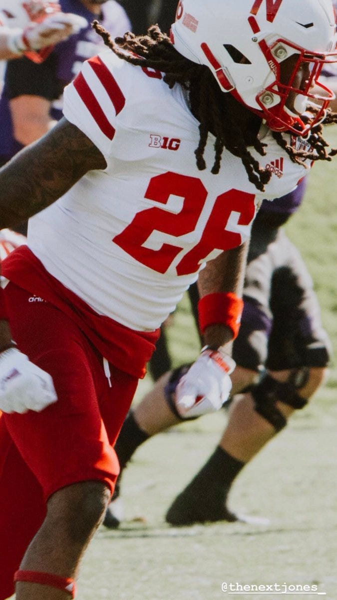 CJ Smith announces departure from Nebraska football program