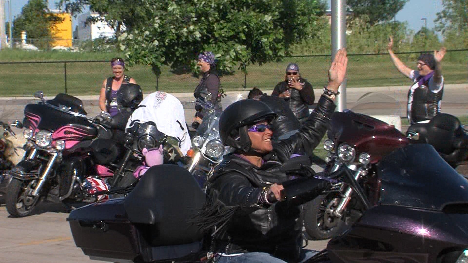 Road to the Women's Freedom Rally at Frontier Harley-Davidson