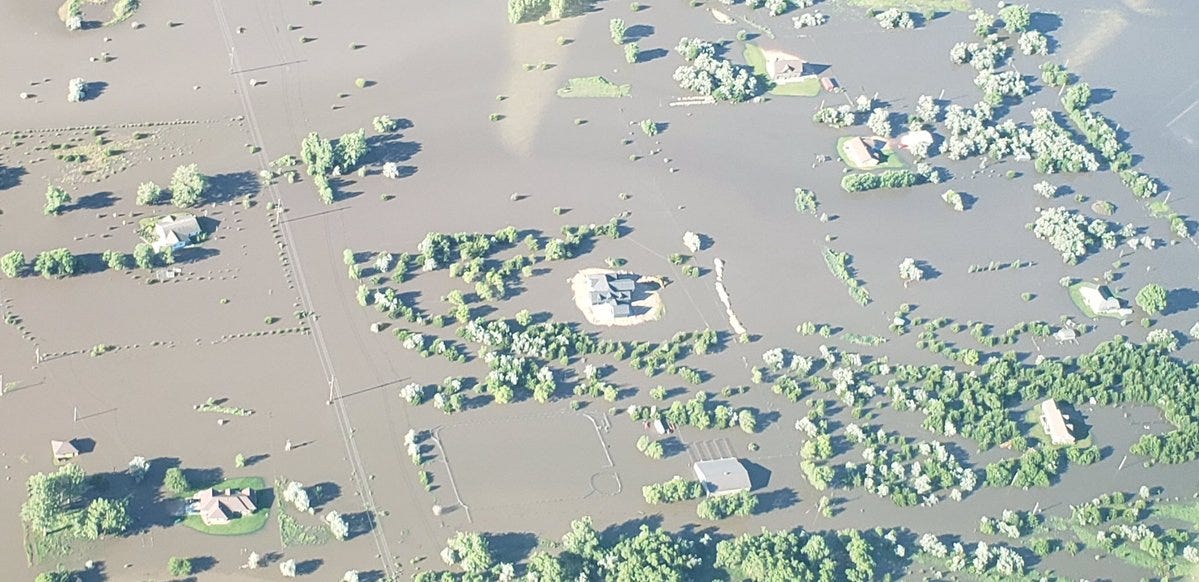 PHOTOS: Portions of central Nebraska experience widespread flood