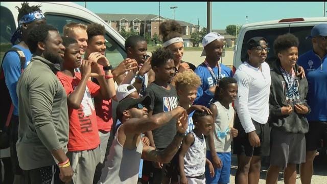 Local track team brings home all-americans, gold at Junior Olymp