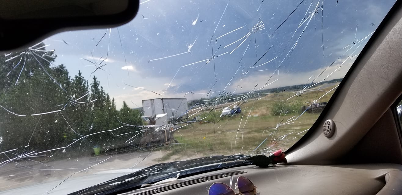 Hailstorm damages structures, vehicles in western Nebraska