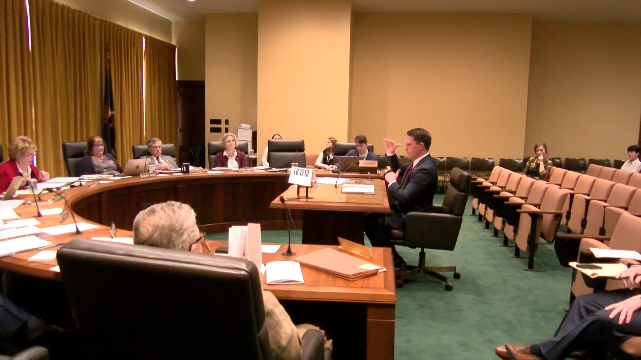 Senators talk property tax and school funding bills