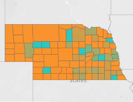 Social distancing scoreboard: see how Nebraska compares to other states