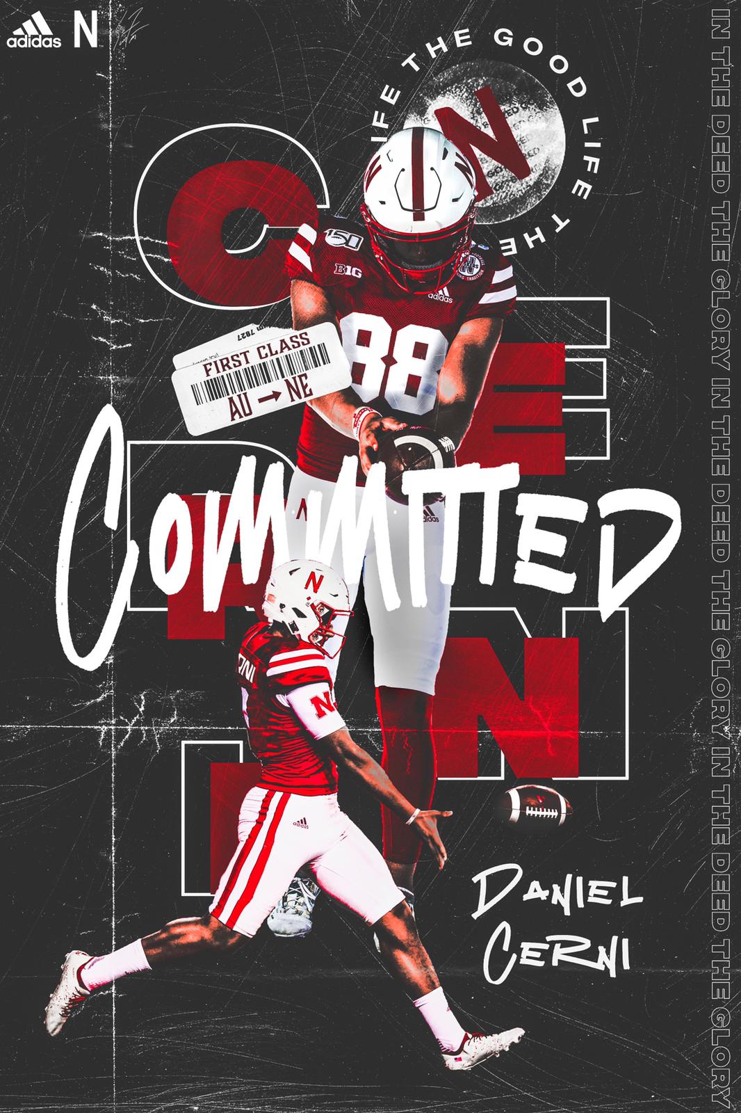 Huskers receive commitment from Australian punter