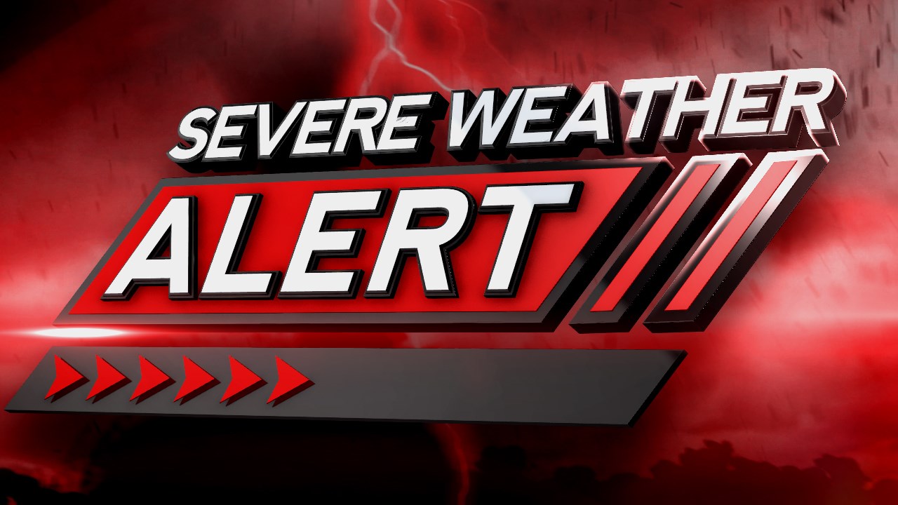 Severe Weather Threat - Storms and large hail possible