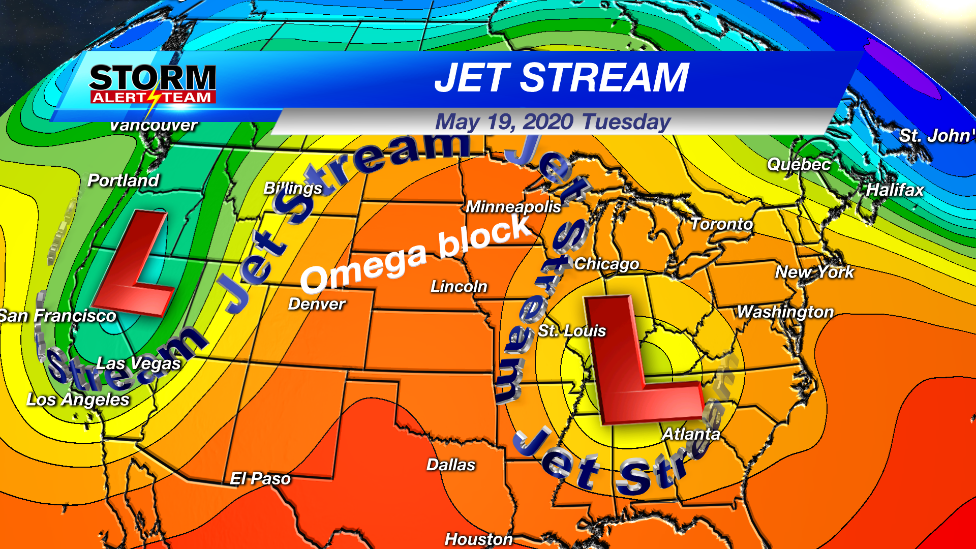 Active pattern Thu-Sun. Heavy rain possible
