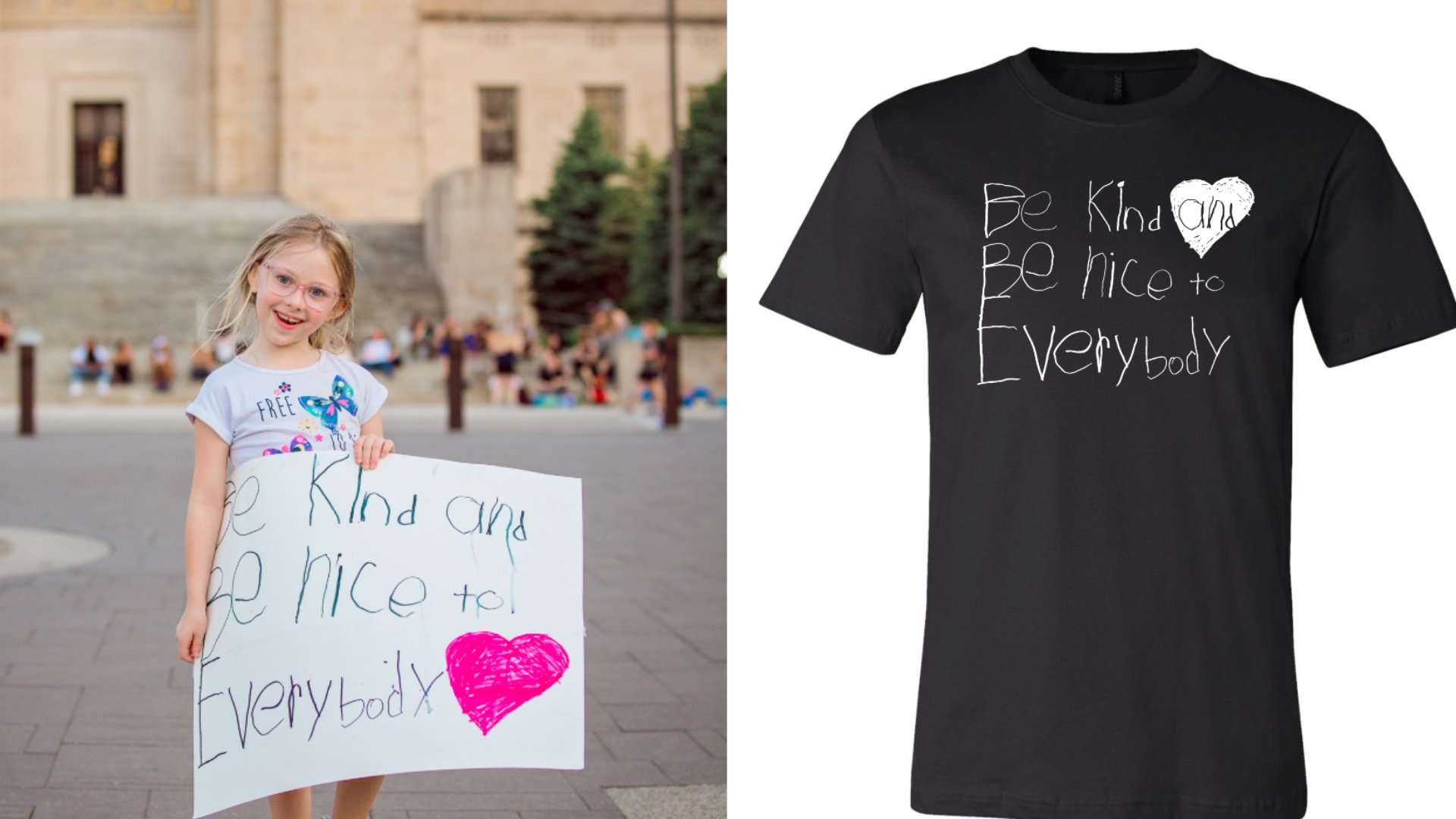 'Be kind and be nice to everybody': 6-year-old Lincoln girl spreading ...