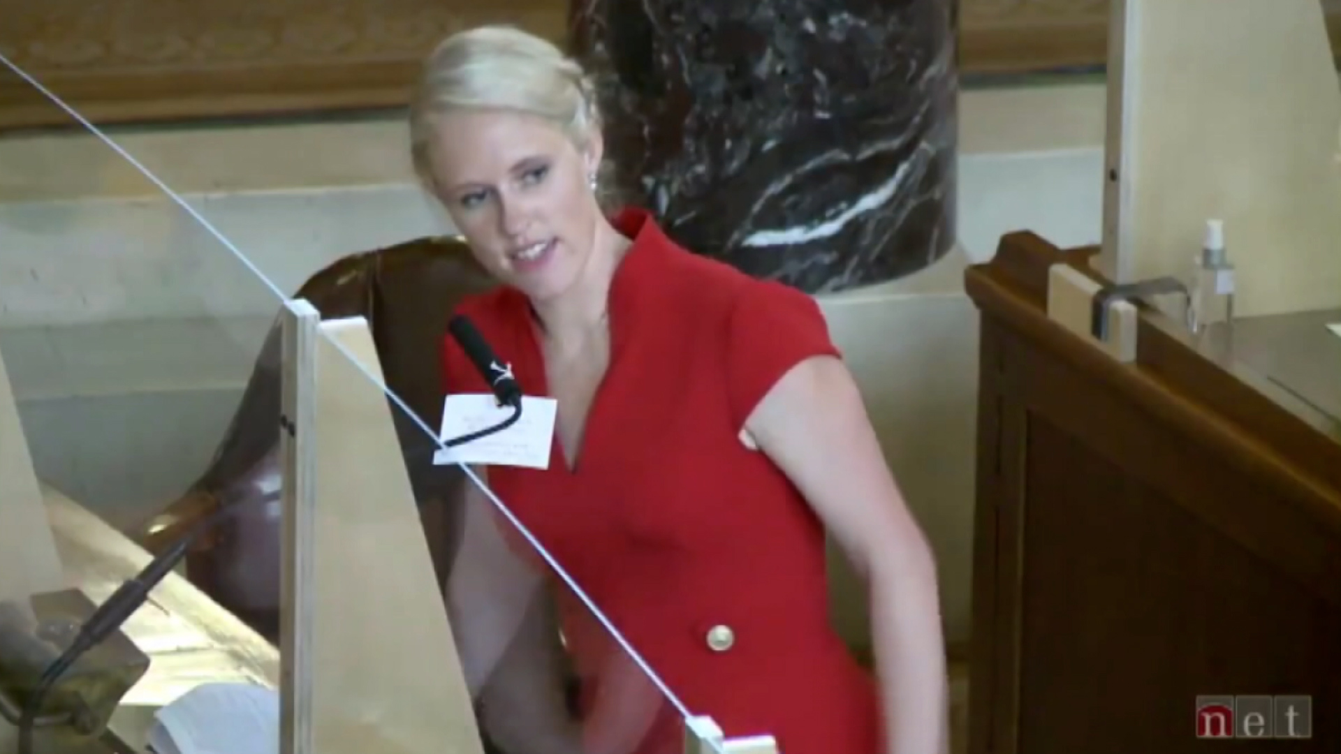 A senator speaks about fiery debate at unicameral