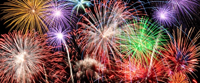 How do fireworks get their bright, vibrant colors?