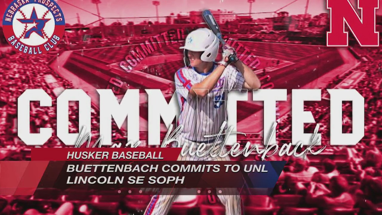 Max Buettenback commits to play baseball at Nebraska