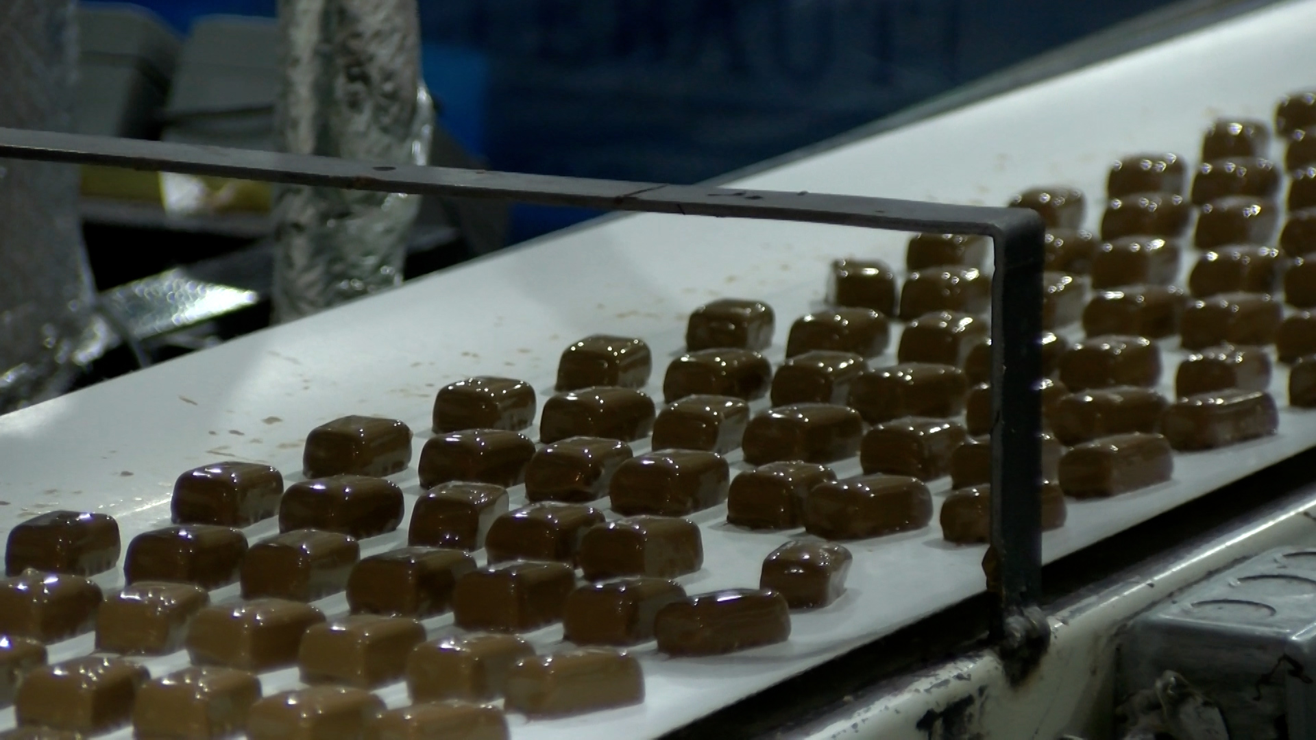 A Local chocolate factory almost sells out of candy as Halloween approaches