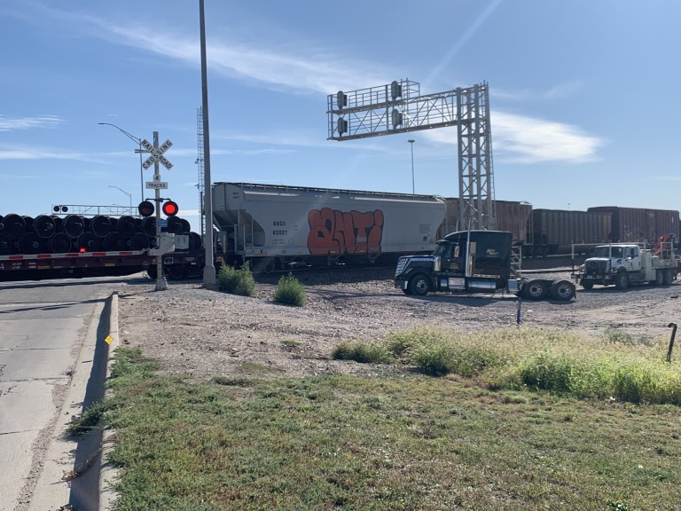 UPDATE: Train collides with semi near 70th and Cornhusker
