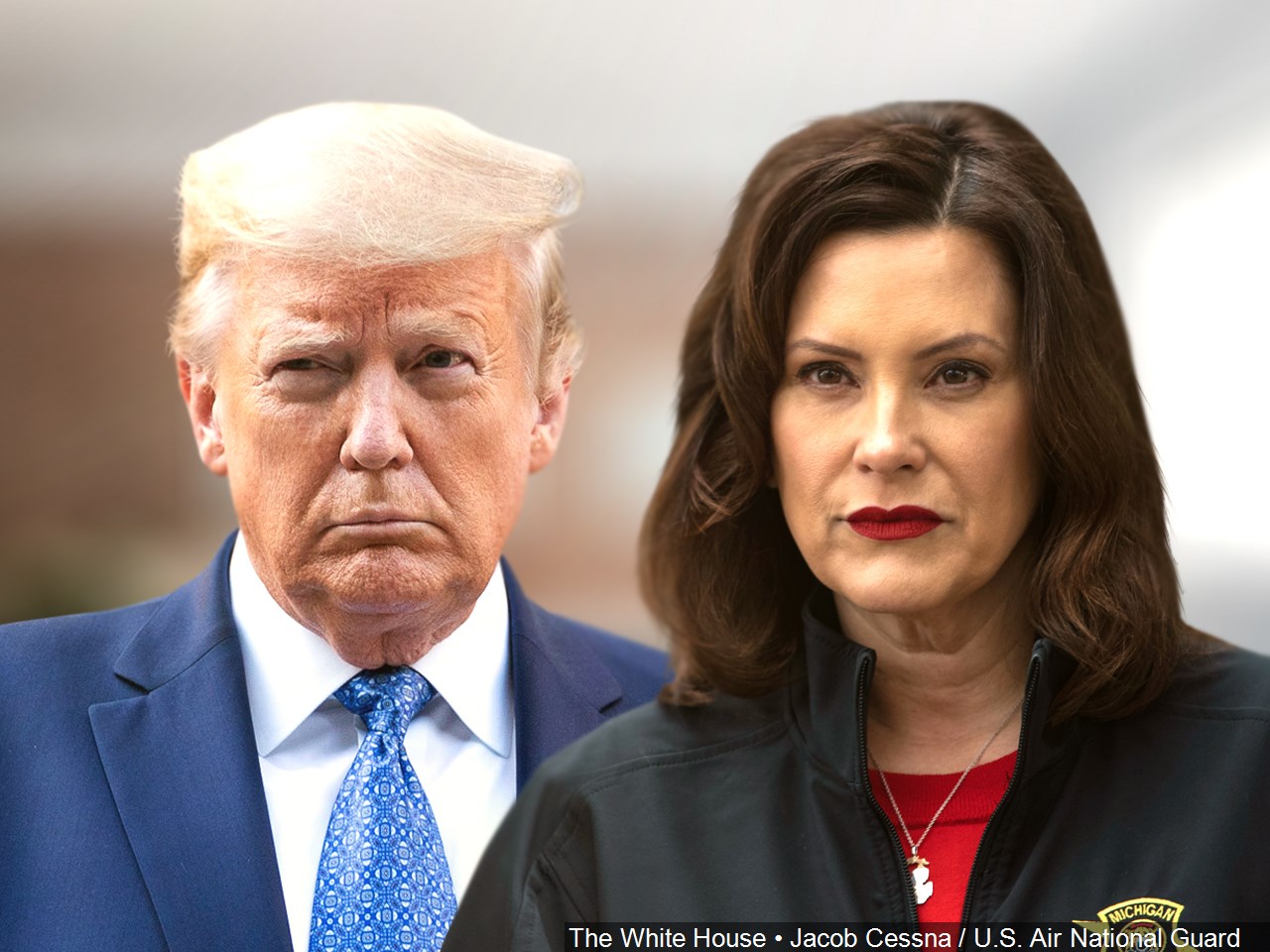 Michigan governor pushes back against Trump rally chants