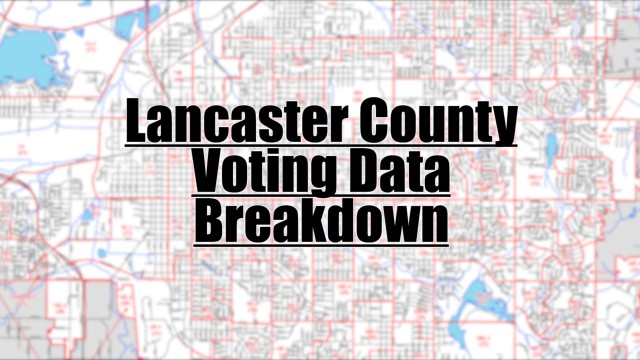 Lancaster County voting data breakdown