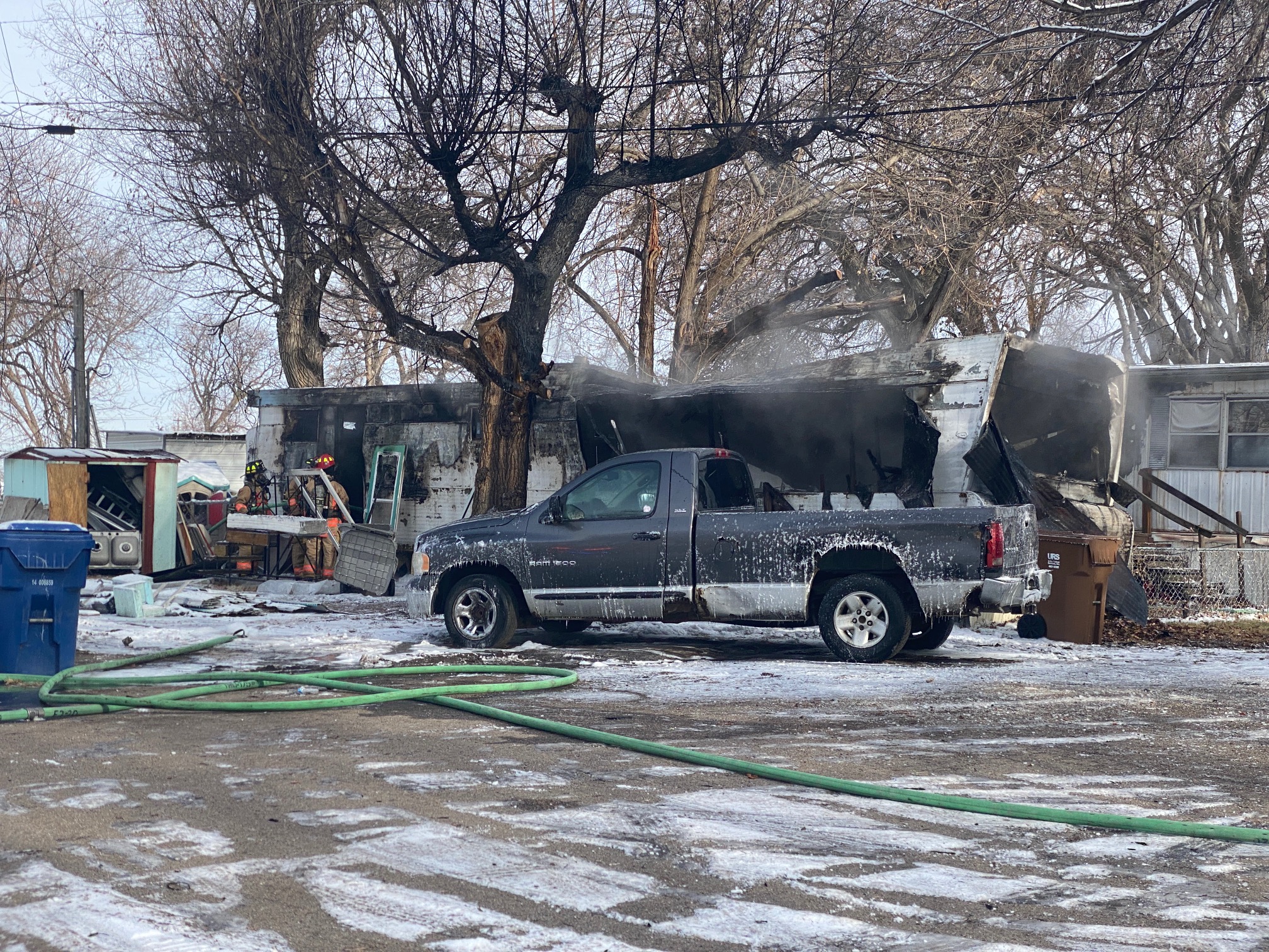 LFR: Trailer home a total loss after Monday morning fire