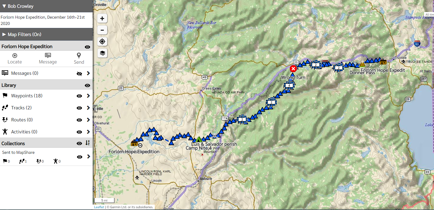 Athletes to retrace Sierra escape of Donner Party survivors