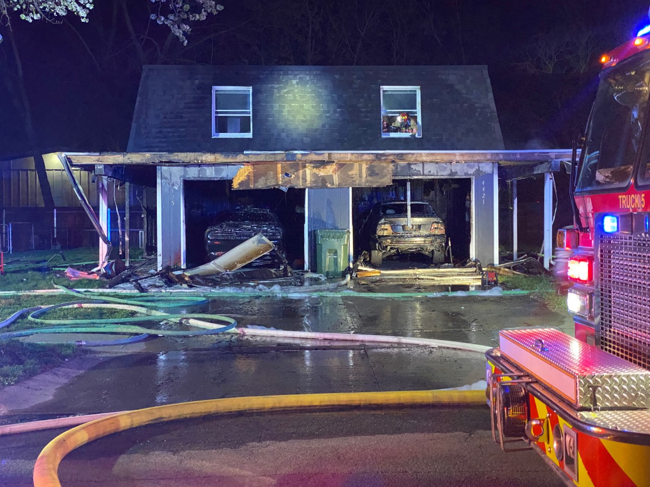 UPDATE: Two-Alarm fire causes $250K in damages at Northeast Lincoln Duplex