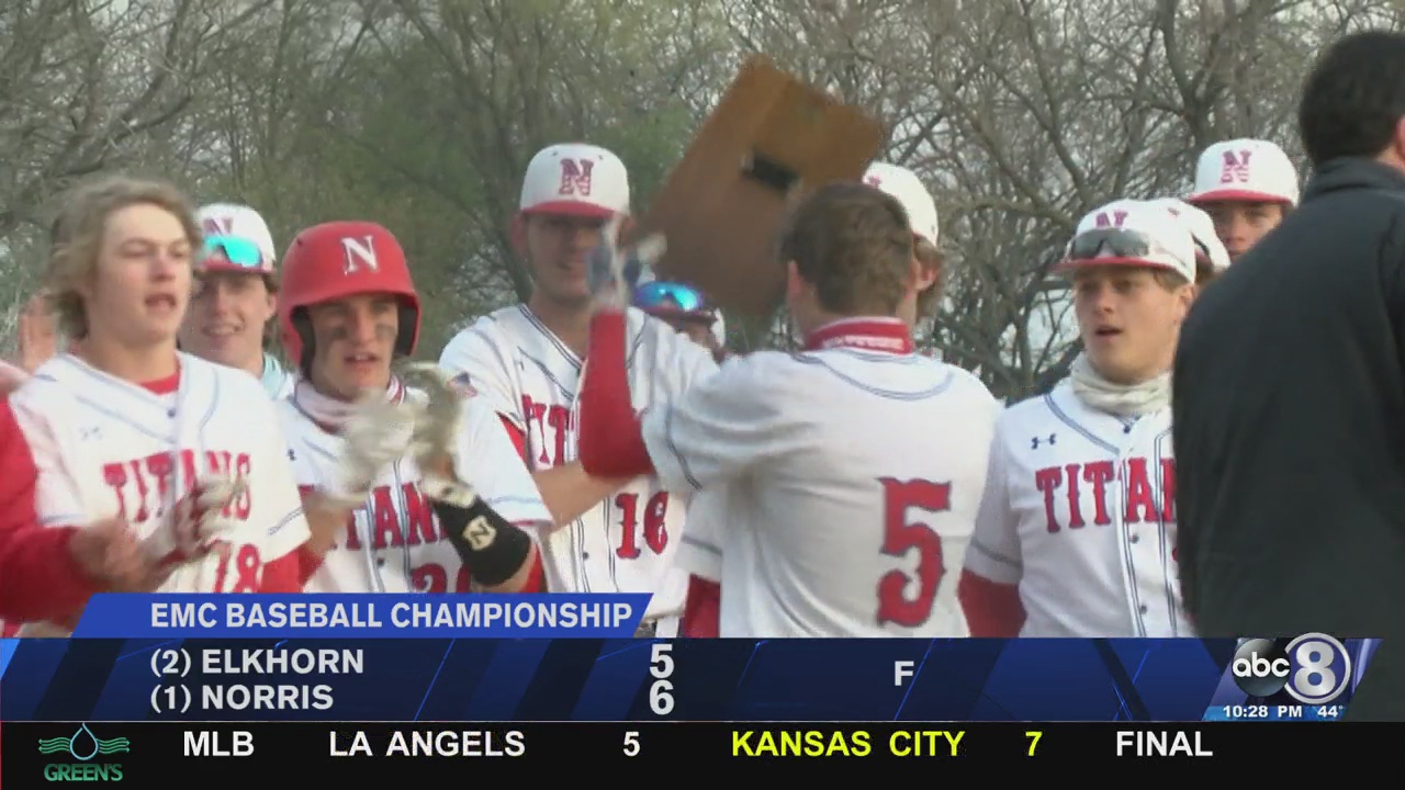 Norris baseball wins EMC Championship