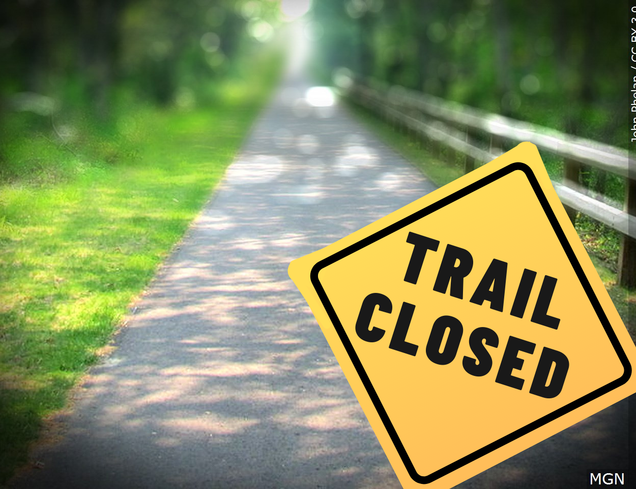 Section of Nebraska trail closed for severe bridge erosion