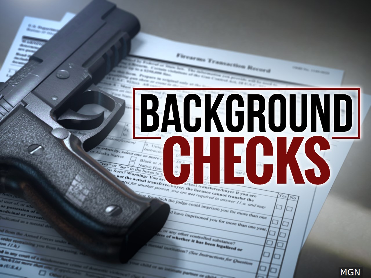 Background checks blocked a record high 300,000 gun sales