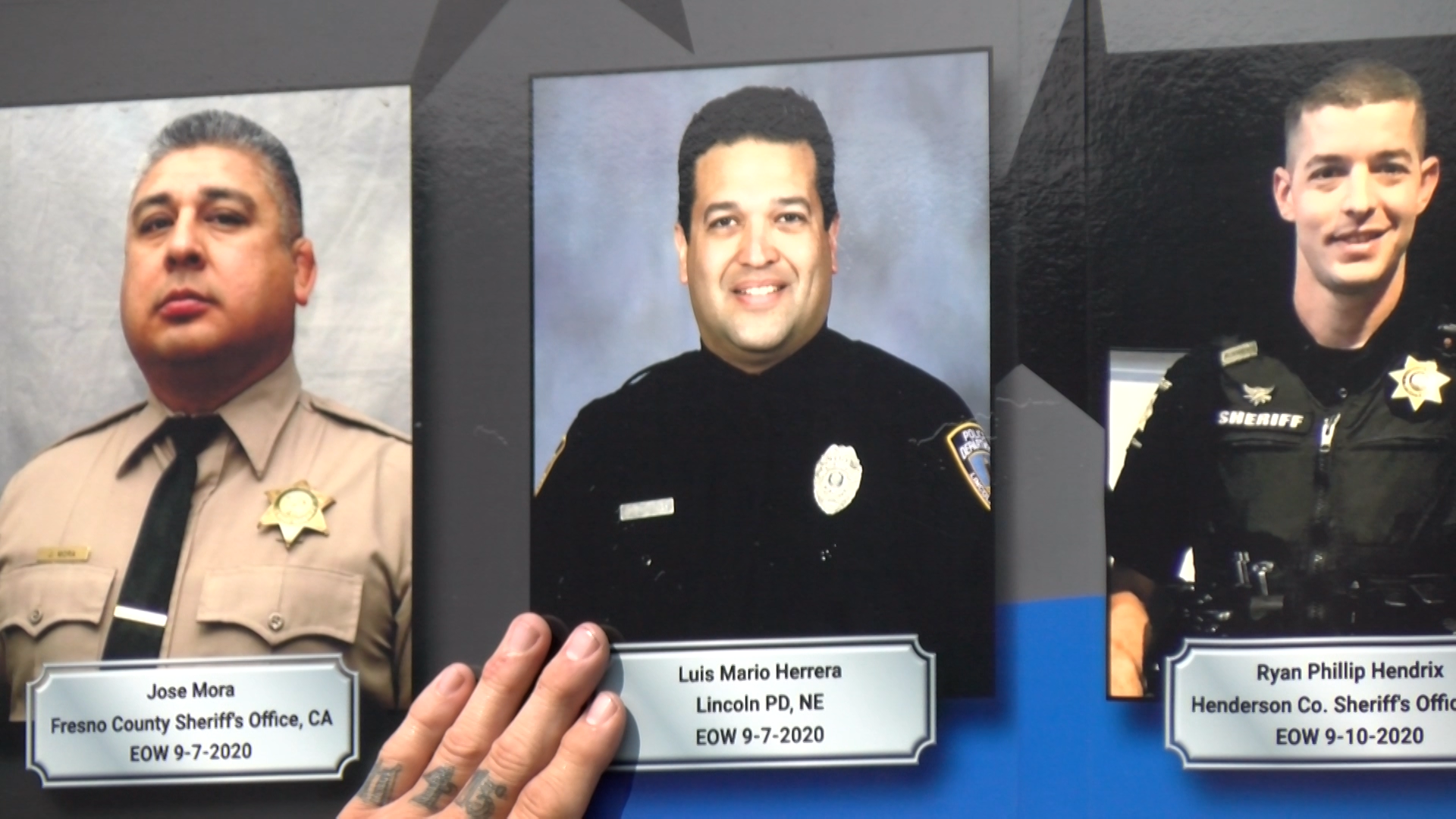 Inv. Mario Herrera honored through special motorcycle ride