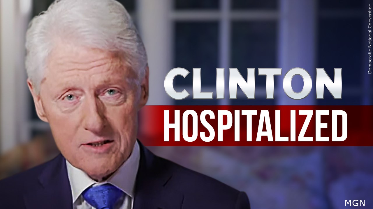 Bill Clinton in hospital for non-COVID-19-related infection