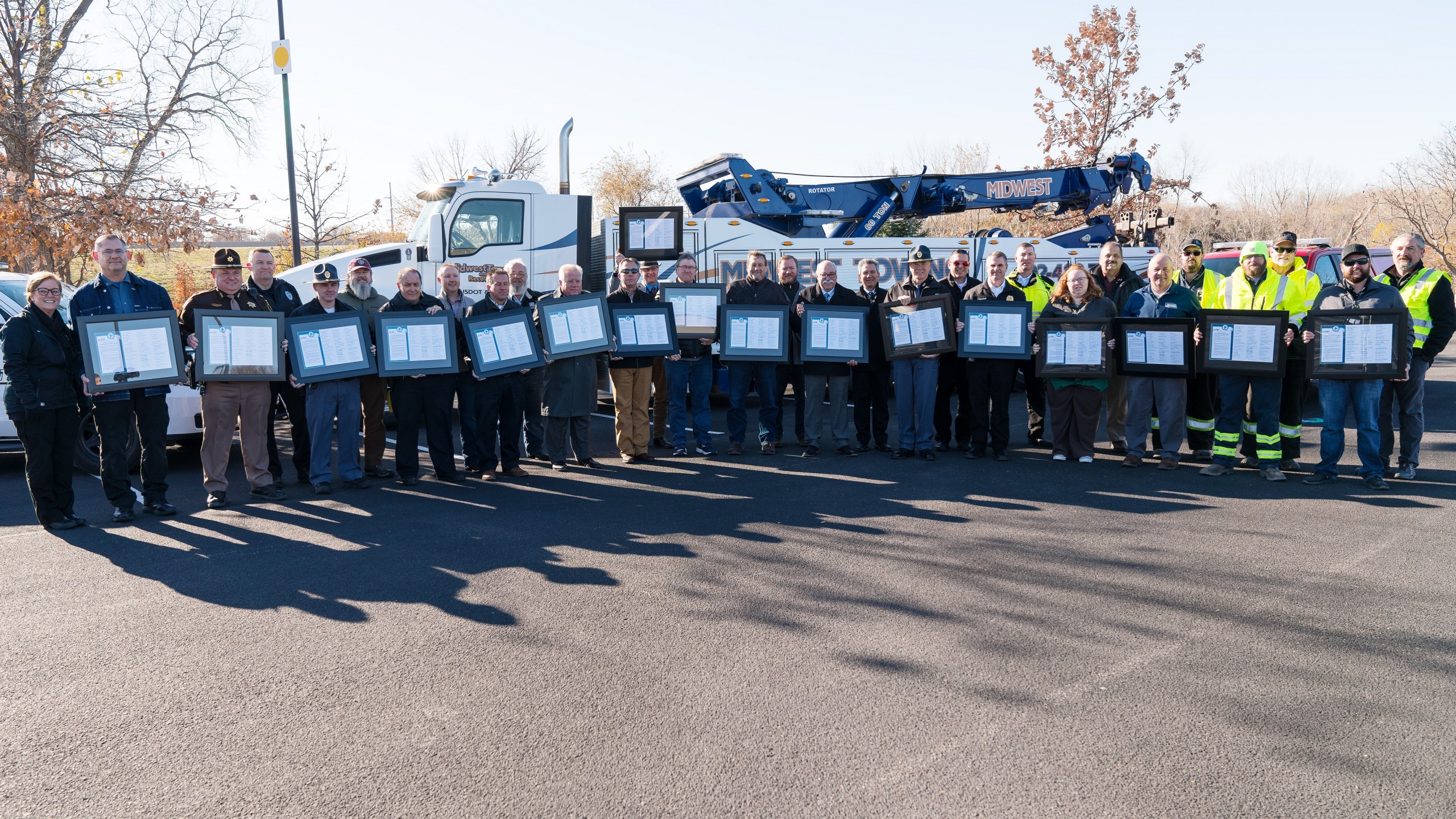 Local first responders celebrated for collaboration