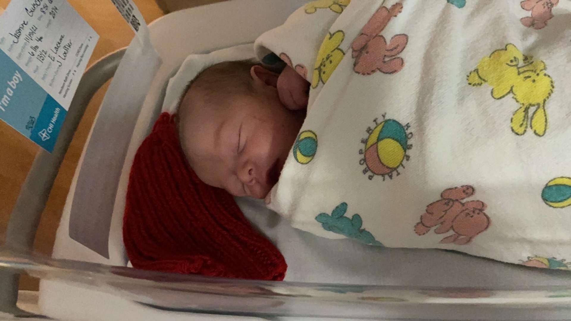 EMT crew assists stranded couple with delivering a baby