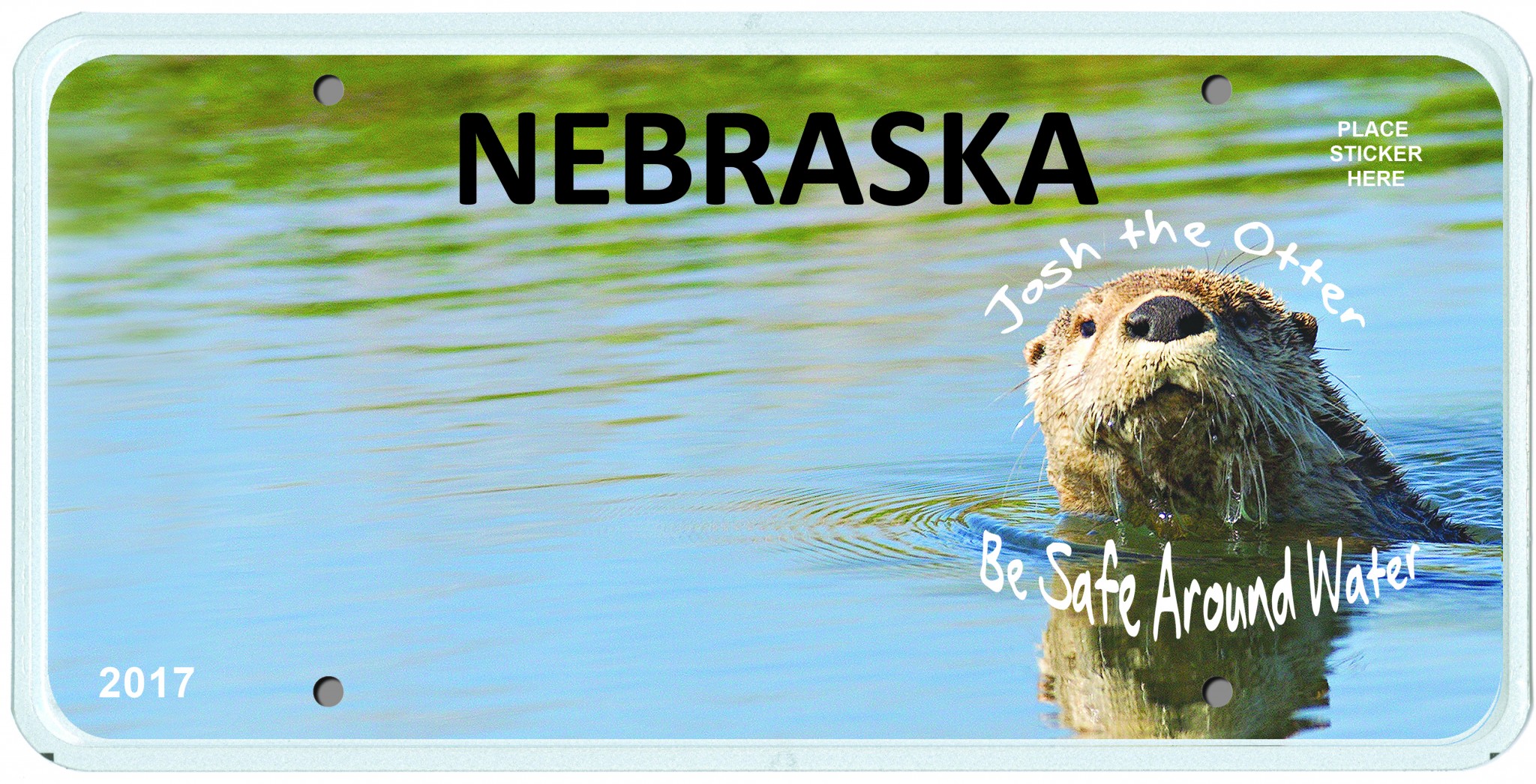 Josh the Otter to become custom license plate in 2022