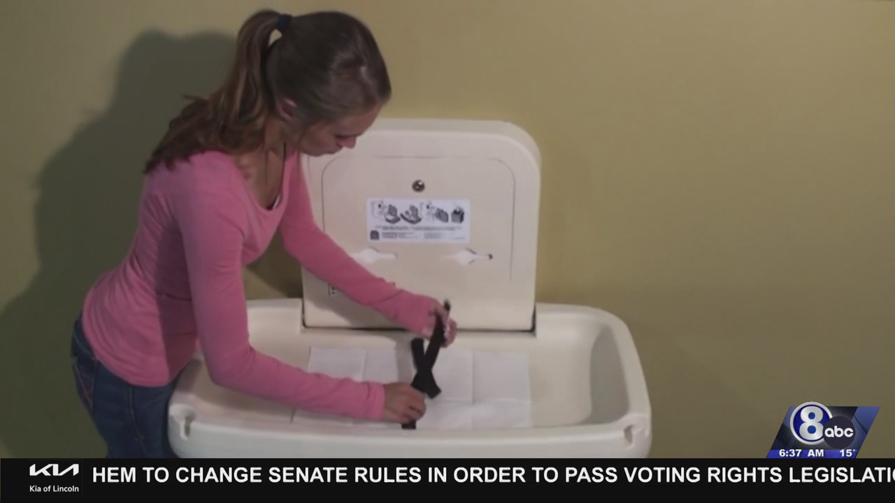 Senator's changing table proposal looks to ease burden on parents