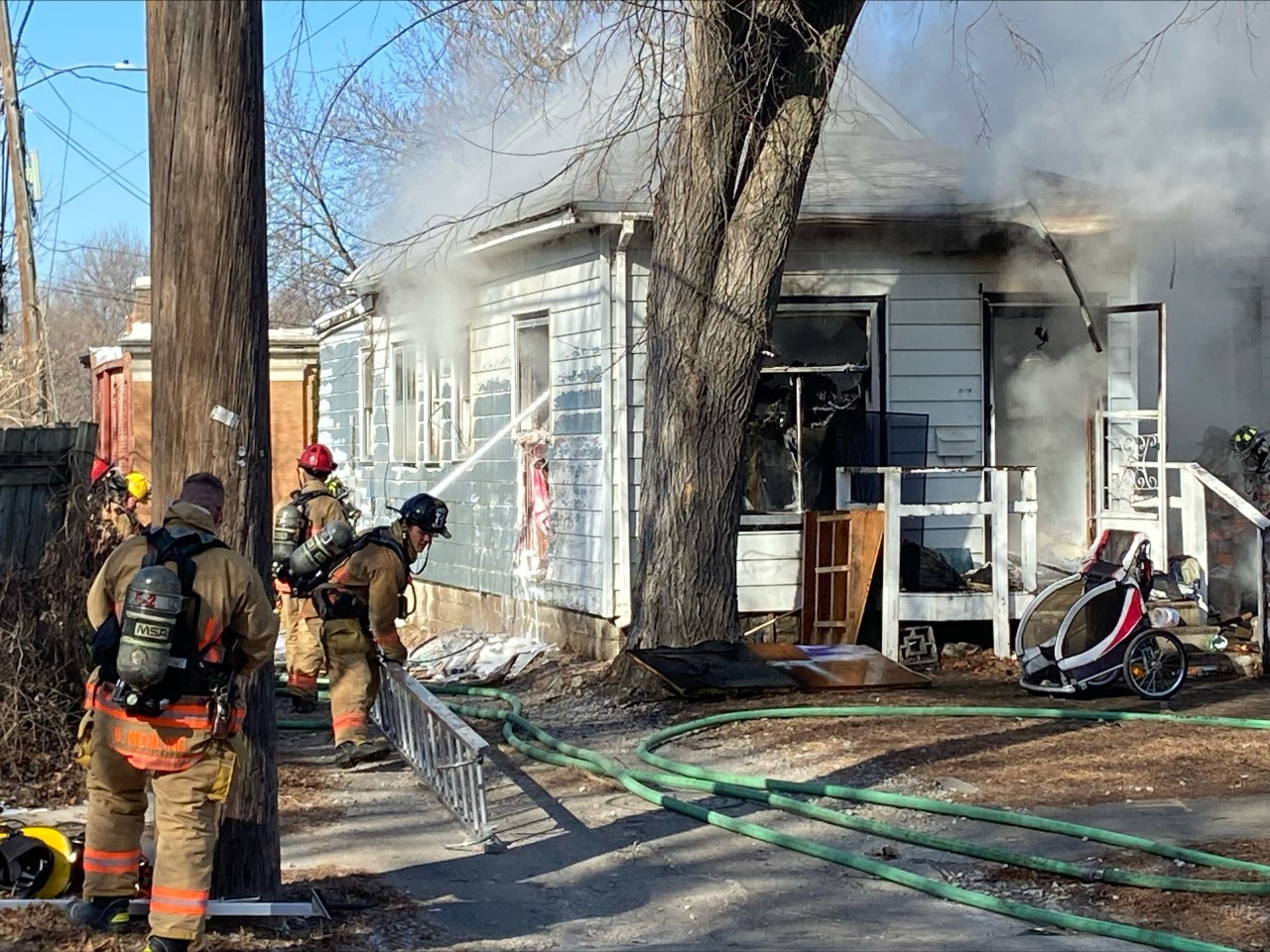 For fourth straight day, Lincoln area fire crews battle house fire in ...